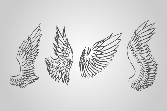 15 Wing Illustrations (Vector) ~ Illustrations on Creative Market
