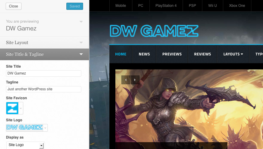 DW Gamez - Game Magazine WP Themes ~ WordPress Themes on Creative Market
