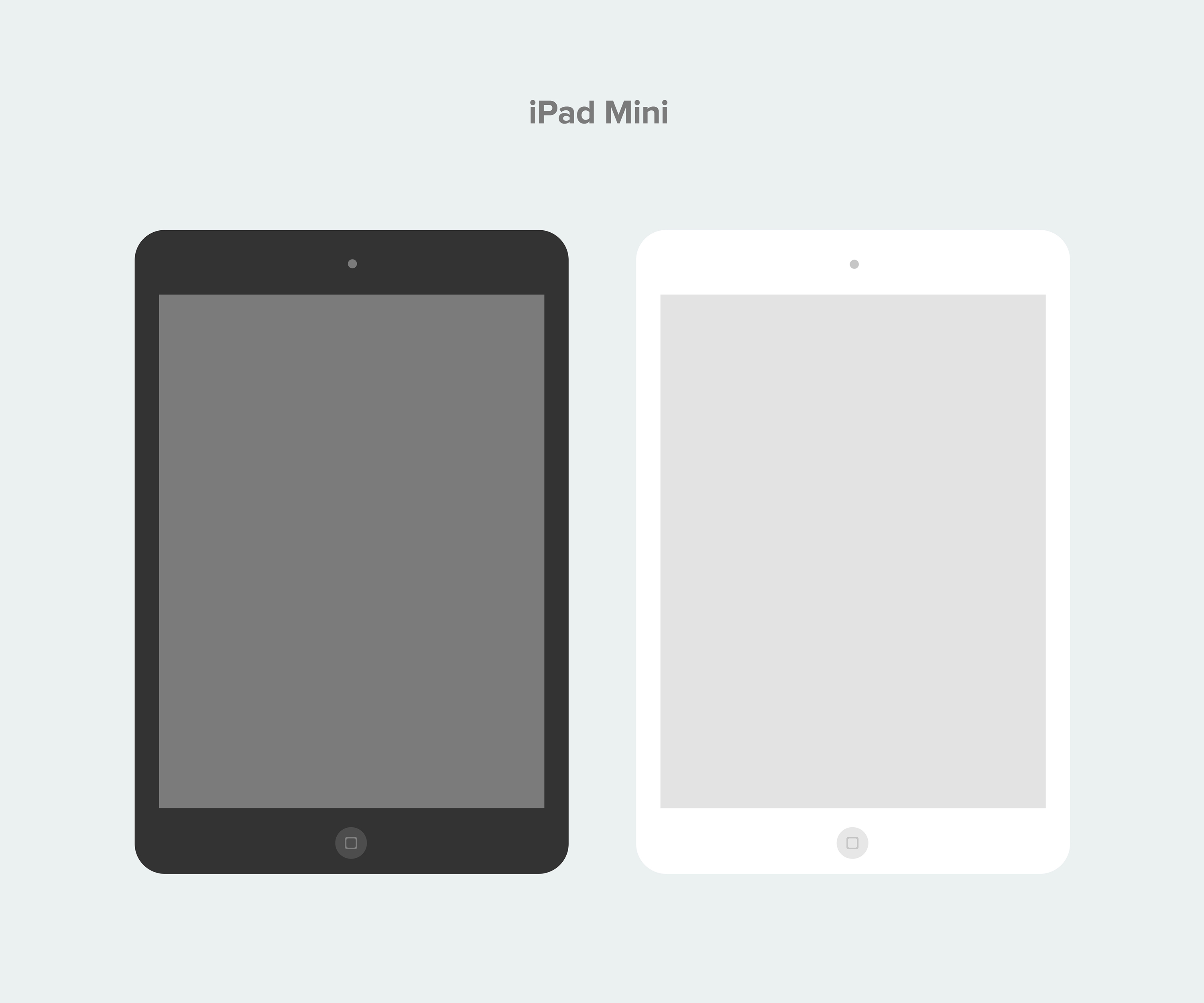 Flat mobile, tablet & desktop mockup ~ Web Elements on Creative Market