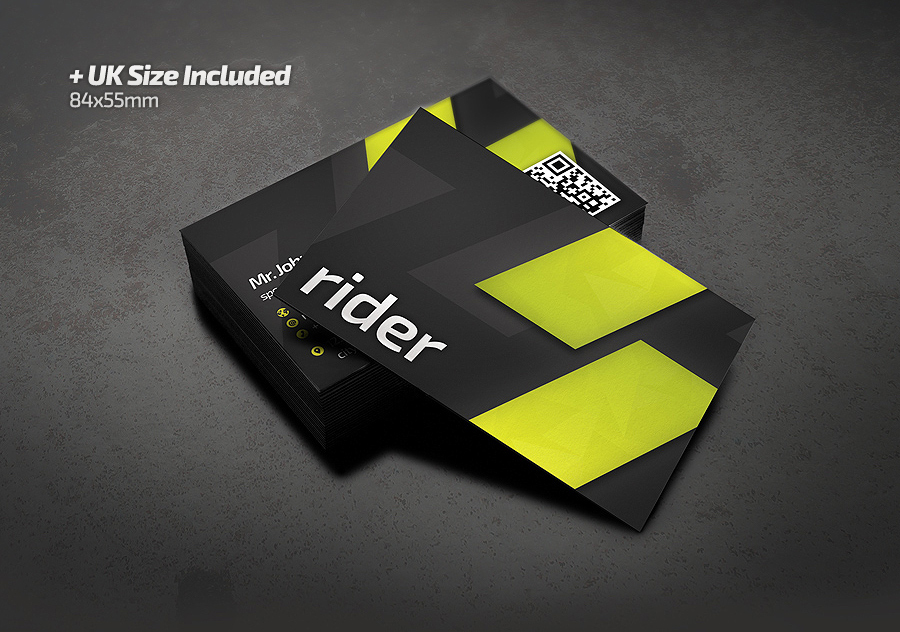 Rider Business Cards ~ Business Card Templates on Creative Market