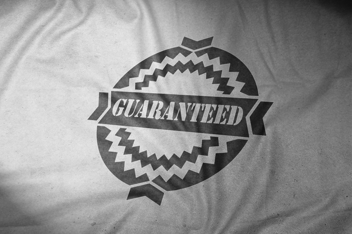 Guaranteed logo ~ Logo Templates on Creative Market