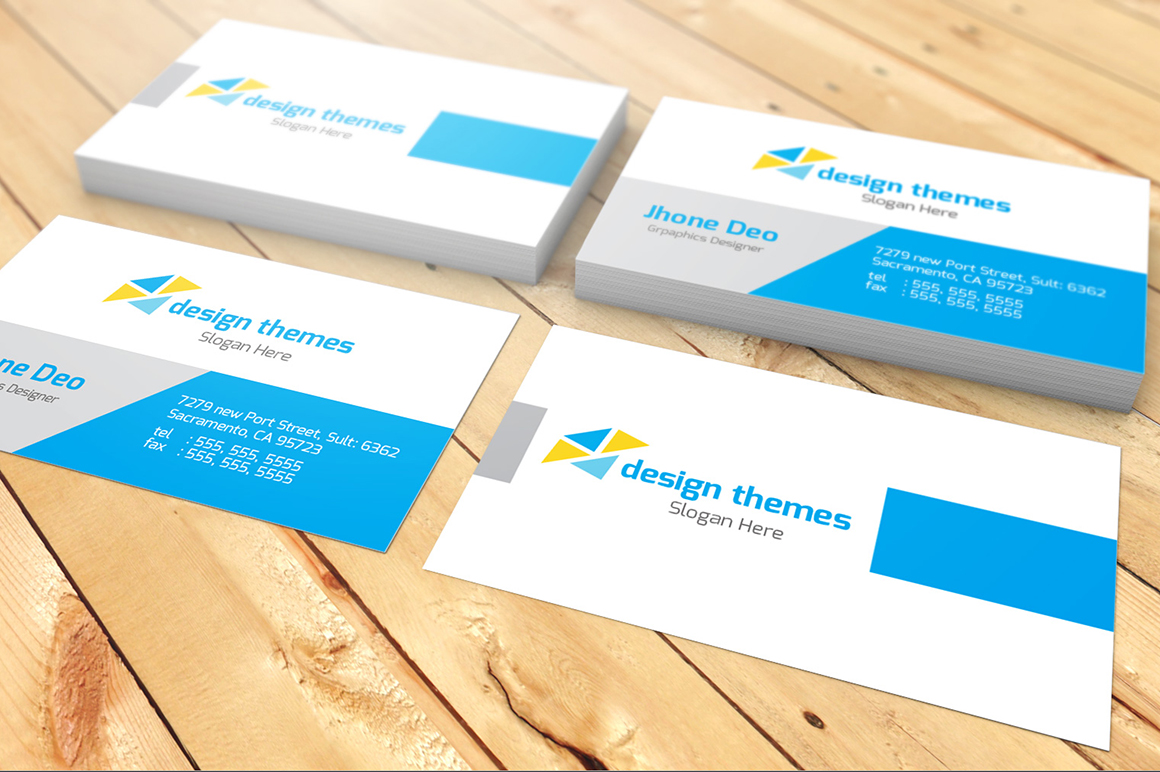 Design Themes Visiting Card ~ Business Card Templates on Creative Market
