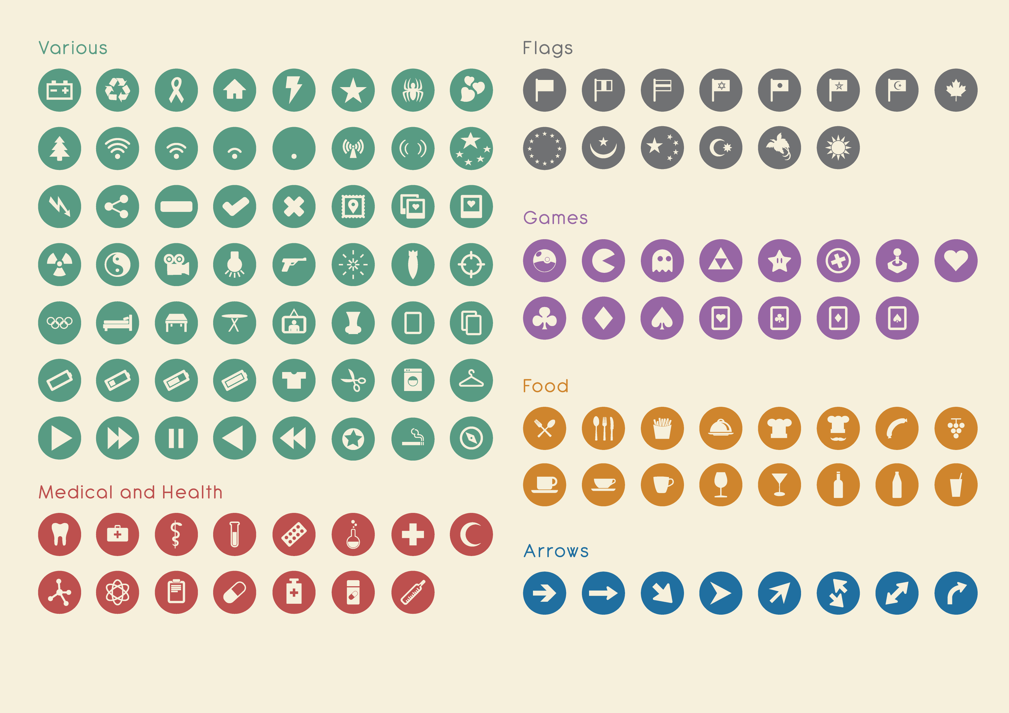 401 minimalistic vector icons ~ Icons on Creative Market