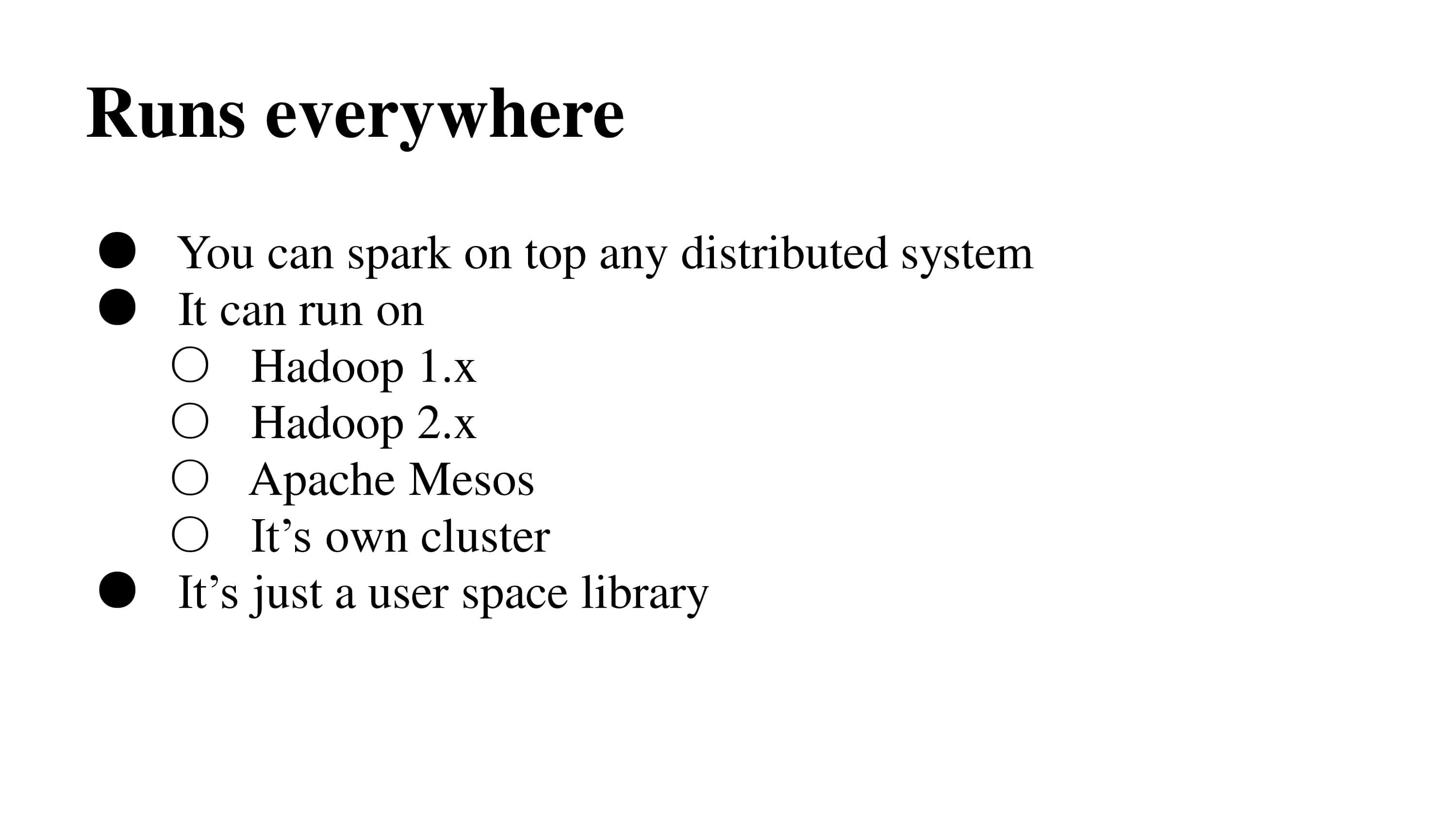 Apache Spark Explained, Big Data Hadoop course