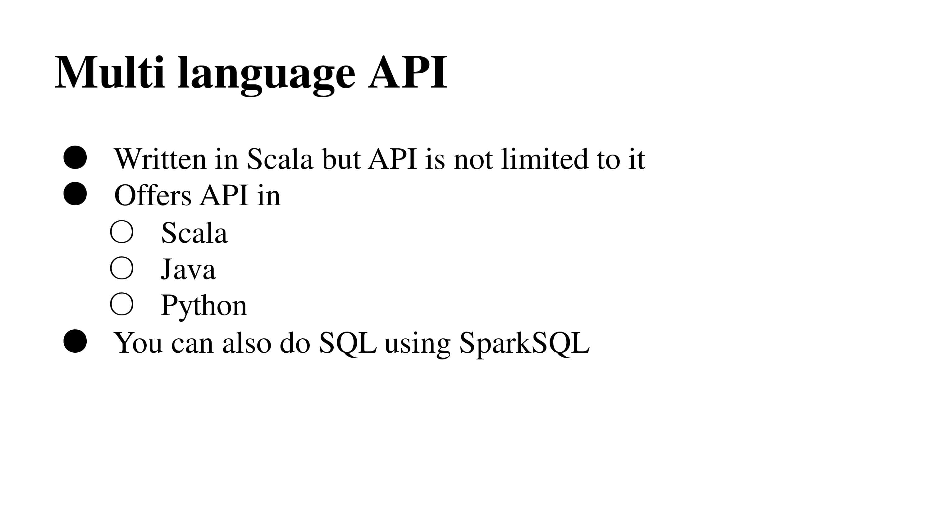 Apache Spark Explained, Big Data Hadoop course