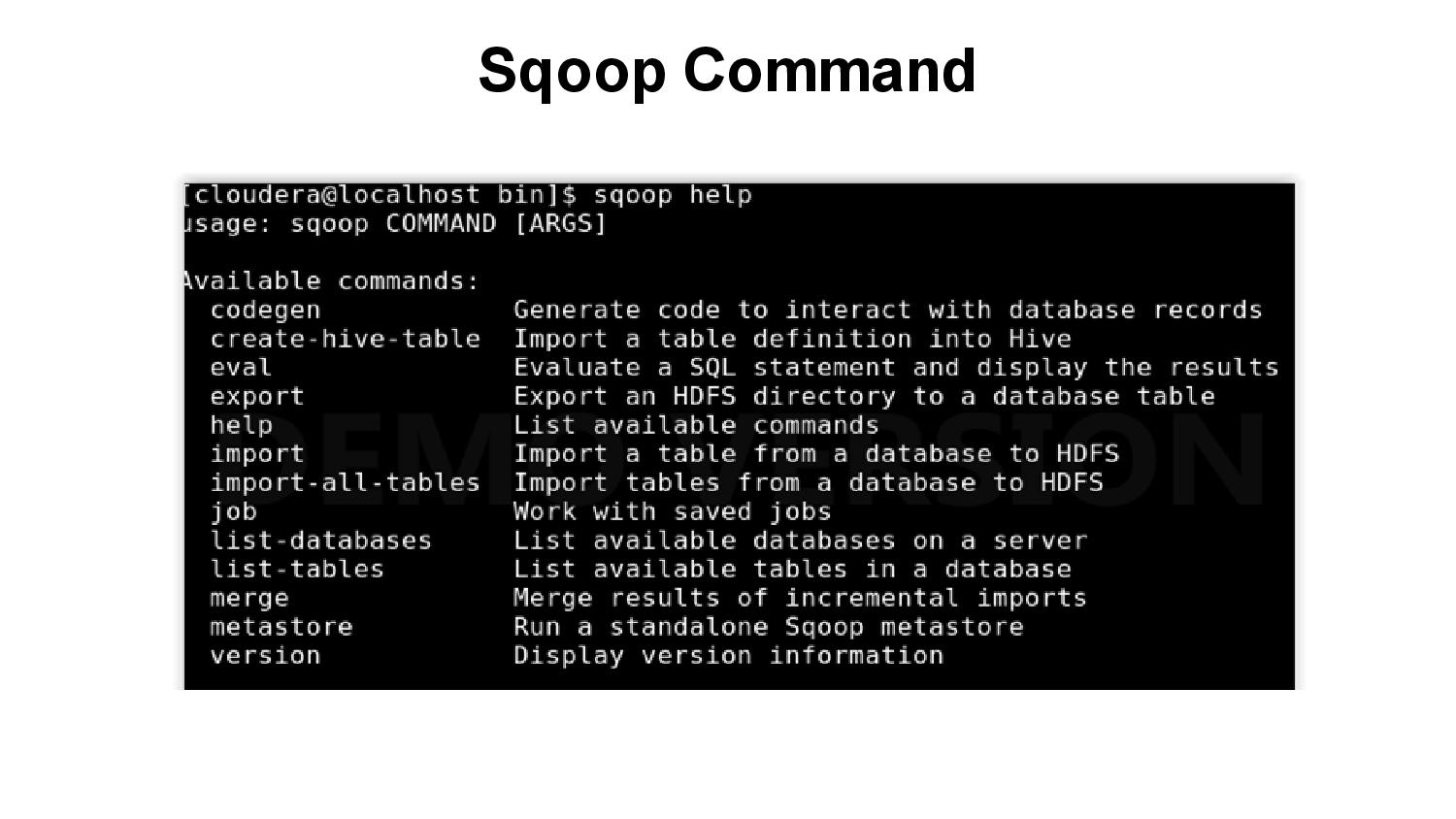 Hadoop Component Oozie Hadoop Online Course