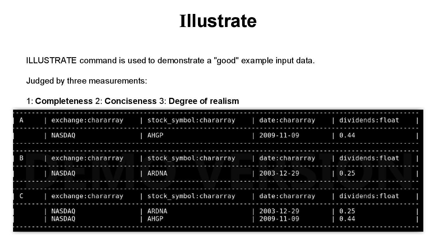 Hadoop Component Apache Pig, Online Hadoop Course Hadoop Component Apache Pig, Online Hadoop Course