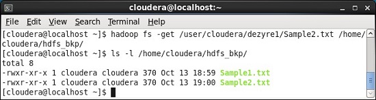 Hadoop Online Tutorial – Hadoop HDFS Commands Guide
