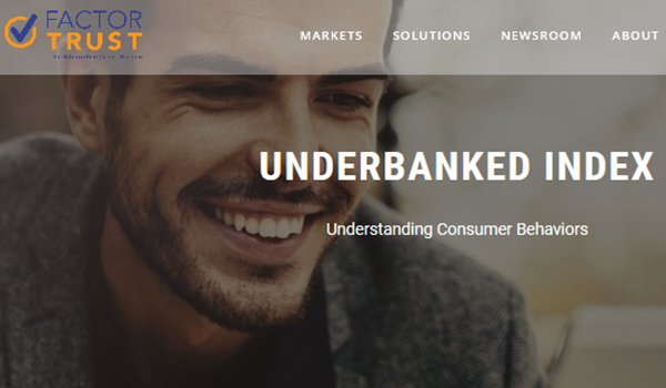 FactorTrust Releases Its Unbanked Index & Infographic