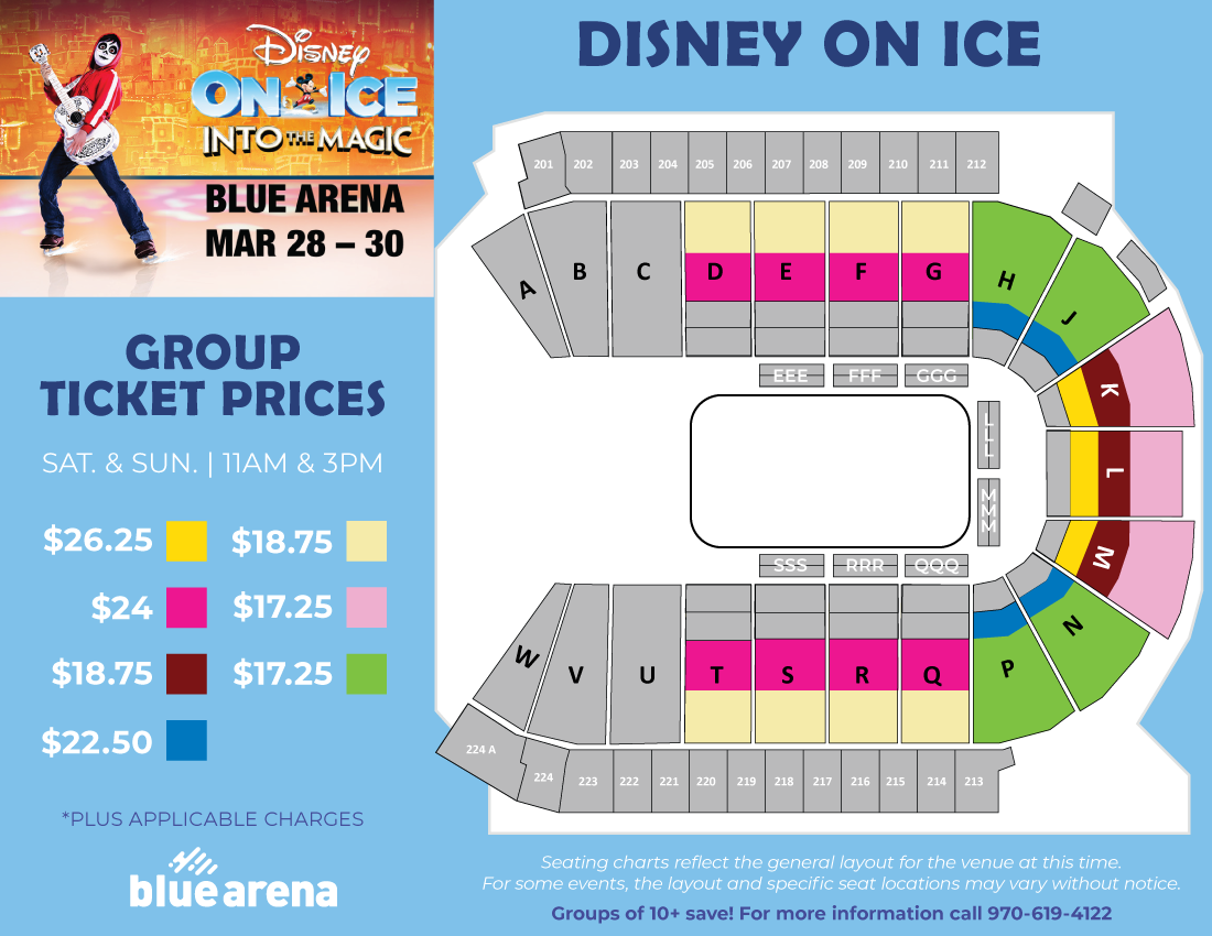 Disney On Ice Presents Into The Magic | The Ranch Events Complex ...