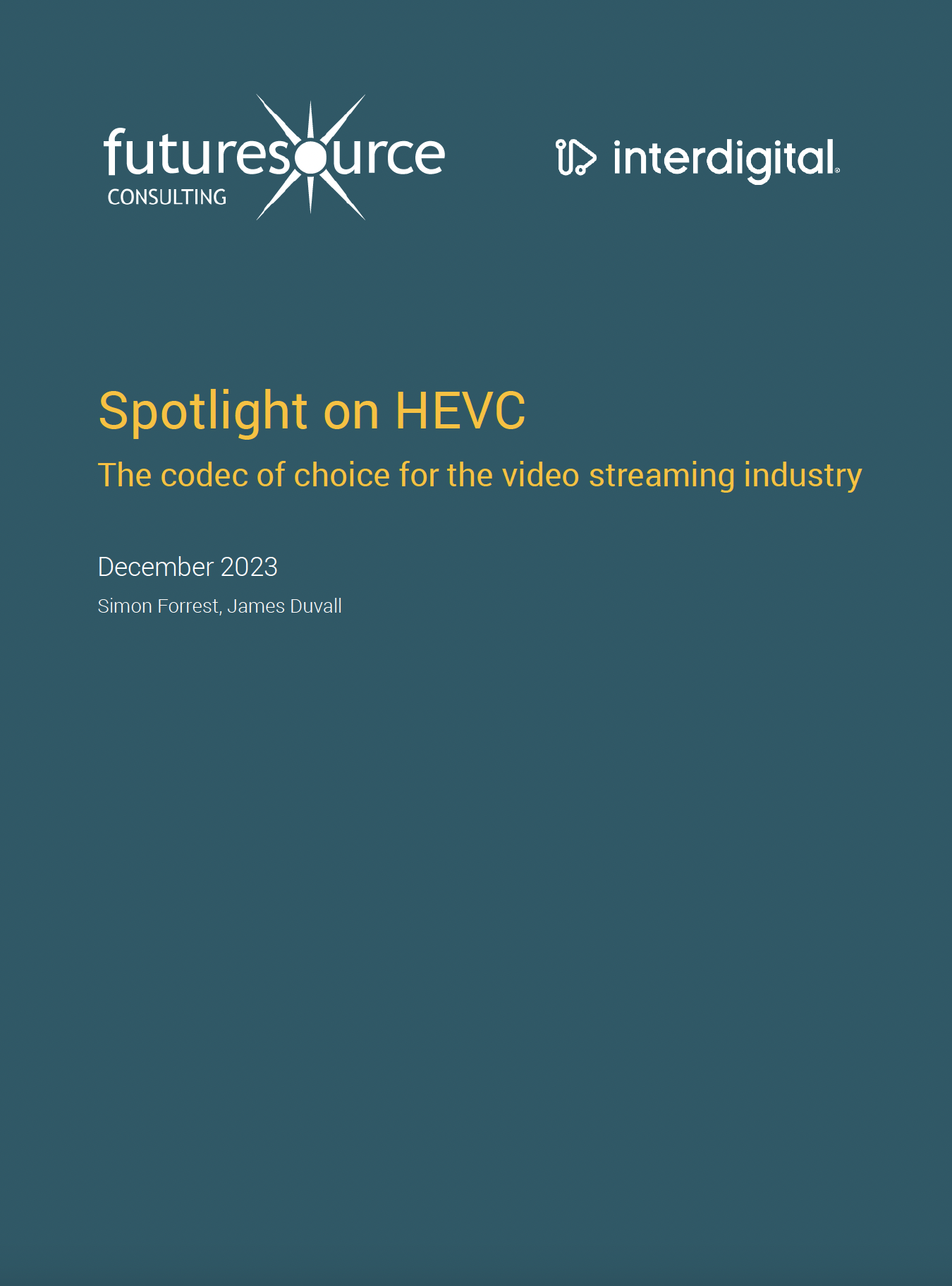 Spotlight on HEVC: The codec of choice for the video streaming industry ...