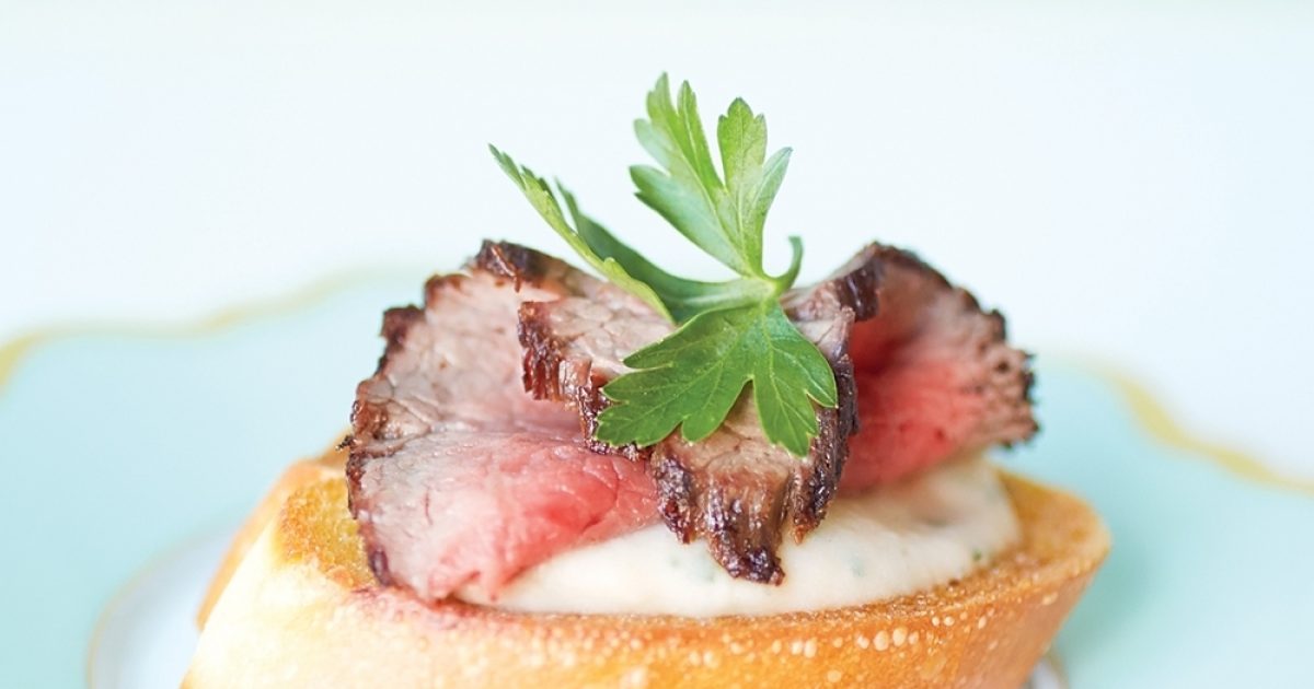 Beef Tenderloin Crostini Recipe - Life:Beautiful
