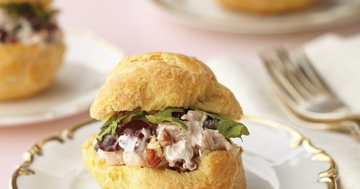 Chicken Salad Cream Puffs - Life:Beautiful