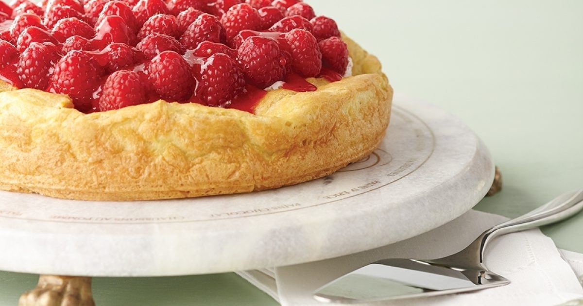Raspberry Puff Cake - Life:Beautiful