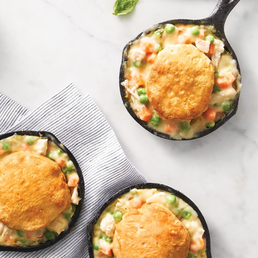 Mini Chicken Pot Pies Recipe - Life:Beautiful
