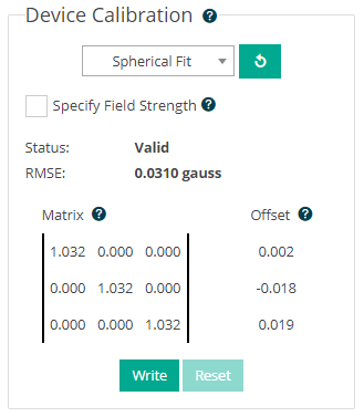 Magnetometer Calibration