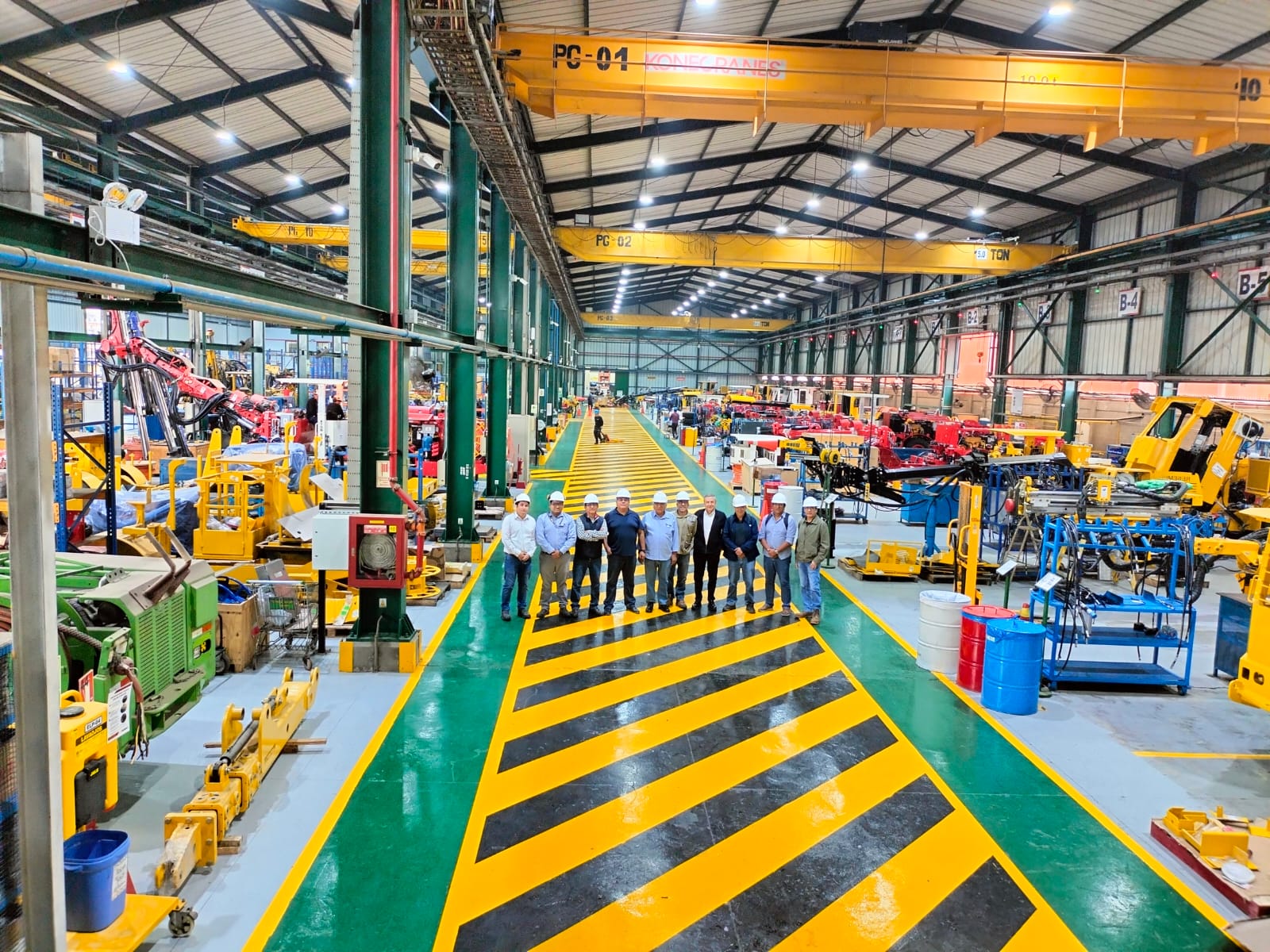 Delegación de Ingeniería Mecánica visitó las instalaciones de RESEMIN - Departamento de ...