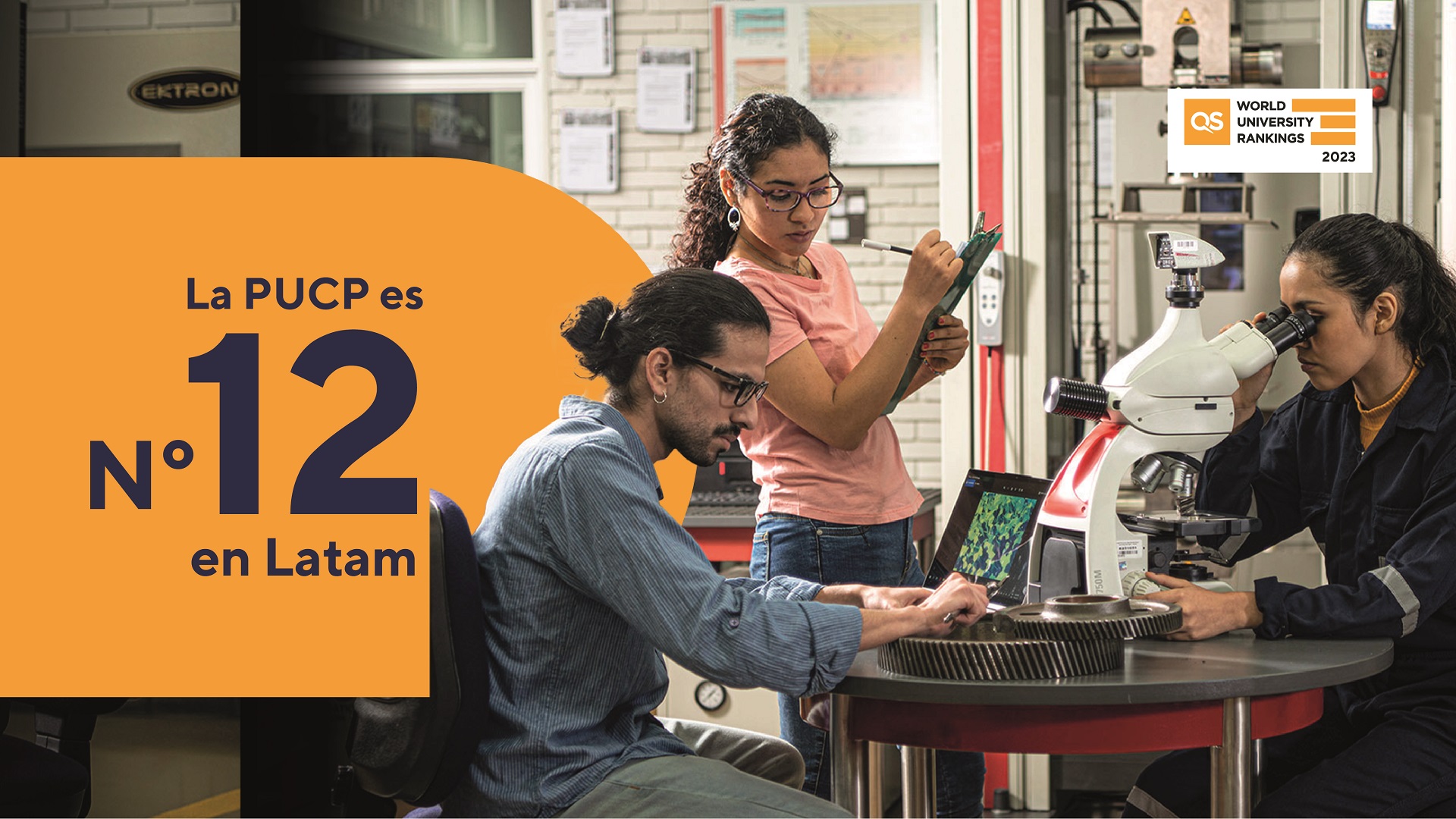 PUCP es la N°1 en Perú y N°12 en Latinoamérica según el ranking mundial ...