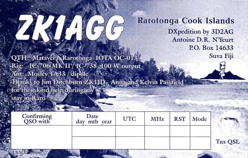 3D2AG - Callsign Lookup by QRZ Ham Radio