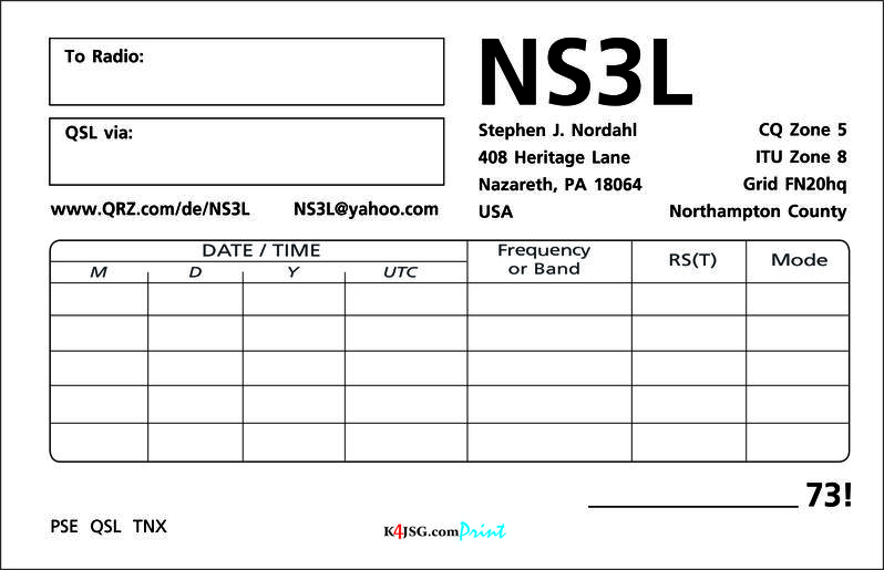 NS3L - Callsign Lookup by QRZ Ham Radio