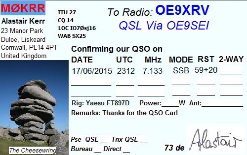 M0KRR - Callsign Lookup by QRZ.COM