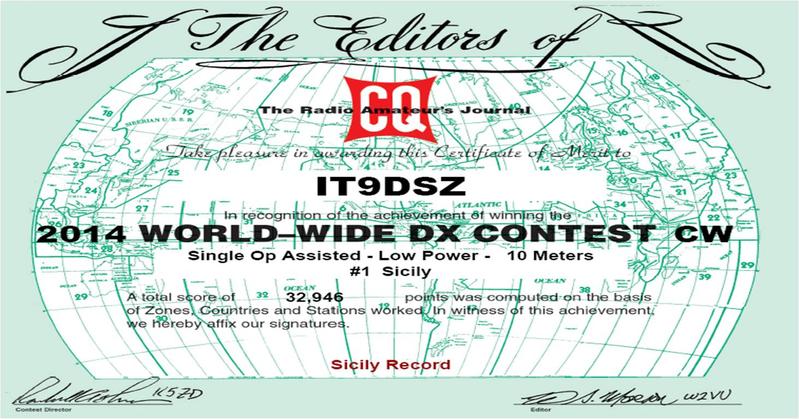 IT9DSZ - Callsign Lookup by QRZ.COM