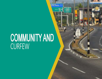 Community and Curfew | Our Daily Bread Ministries