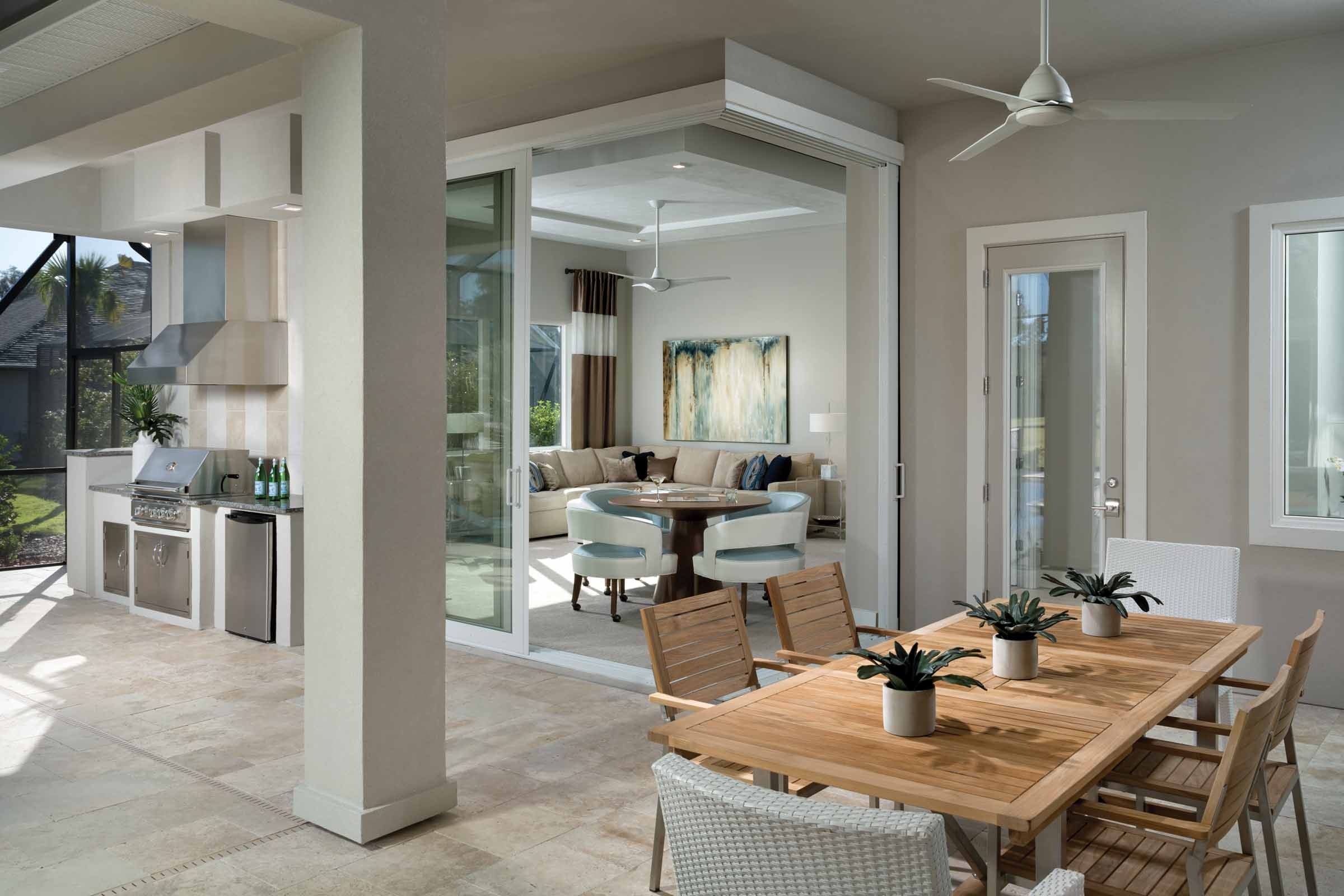 90 degree sliders are one of Arthur Rutenberg Homes' great features ...