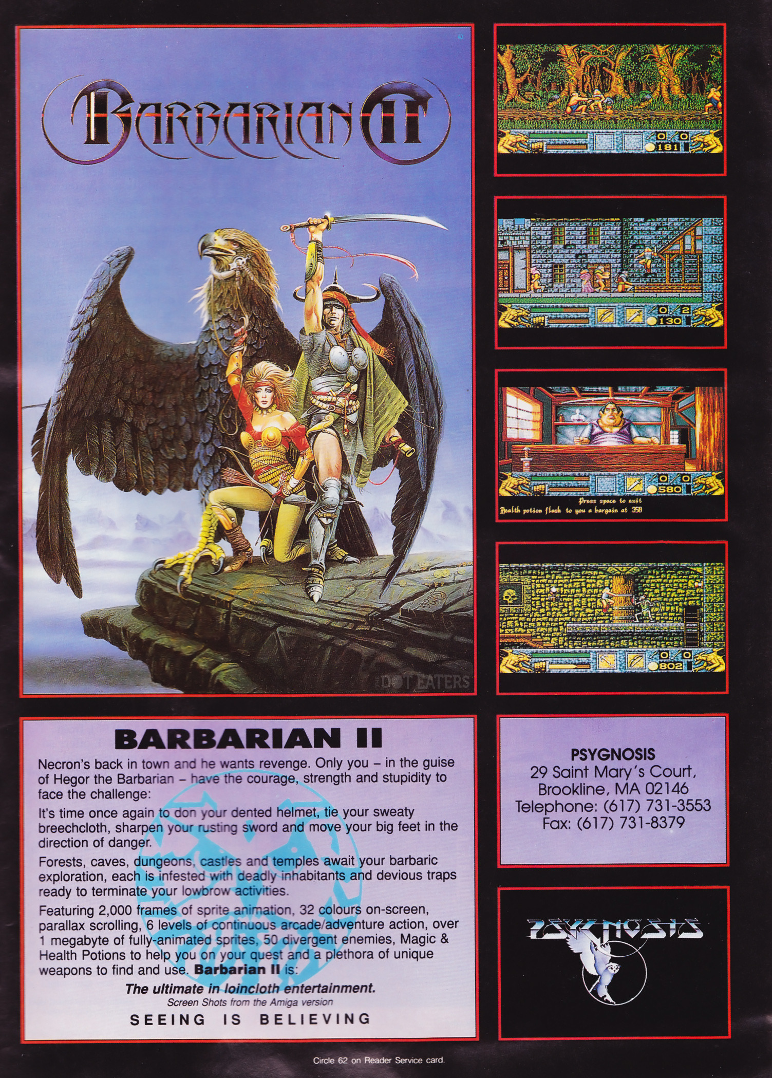 If it's Thursday, it must be #Psygnosis: the Barbarian is back. (1991 ...