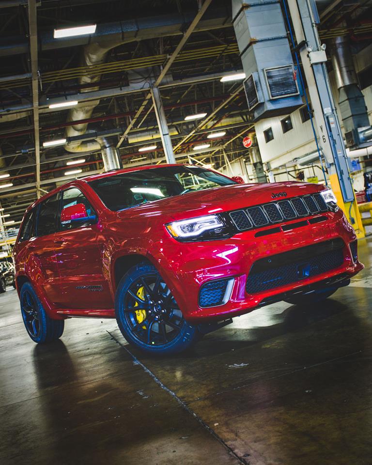 The Grand Cherokee Trackhawk is officially in production. Keep your ...