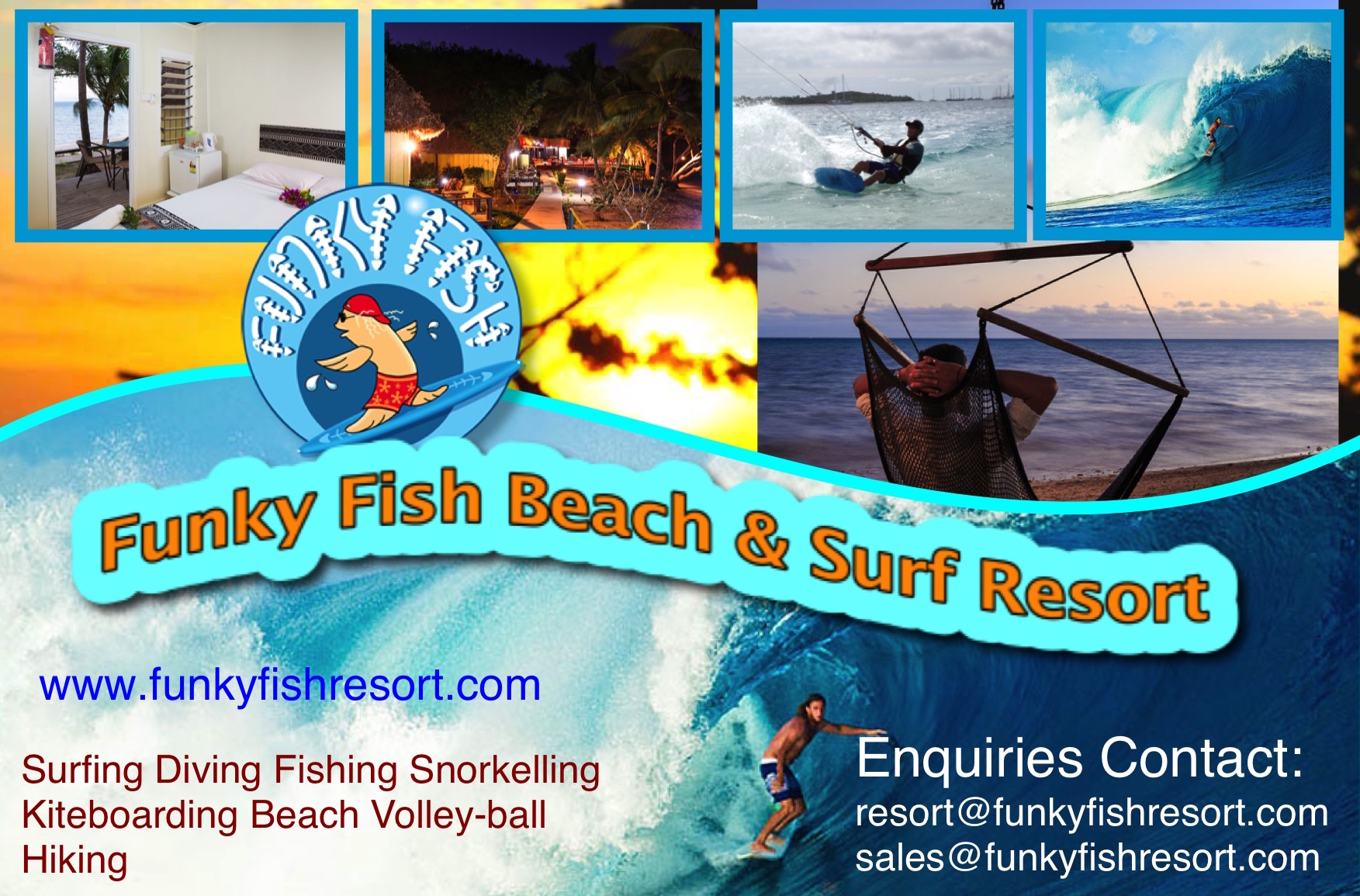 With great reviews from Trip Advisor and guests, Funky Fish Beach ...
