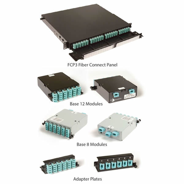 Click to Enlarge - High Density Fiber Connect Panel System