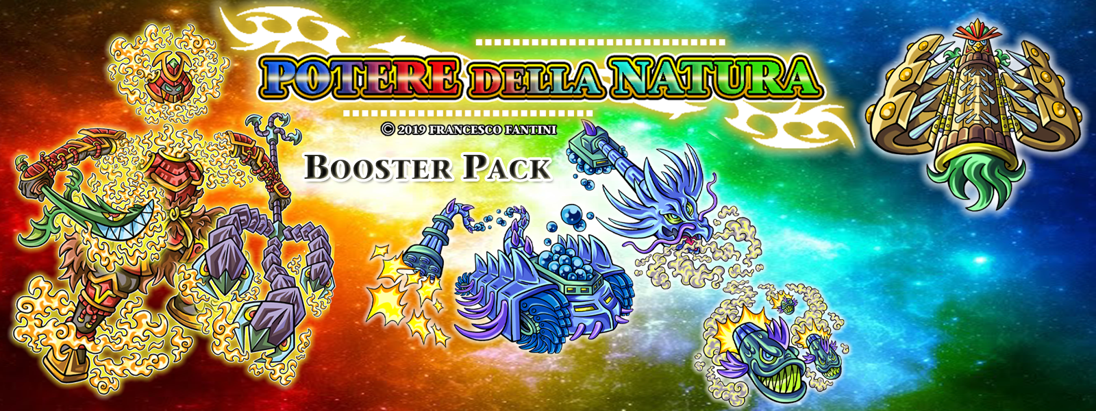 Elemental Puzzle TCG - Potere della Natura - Booster Pack