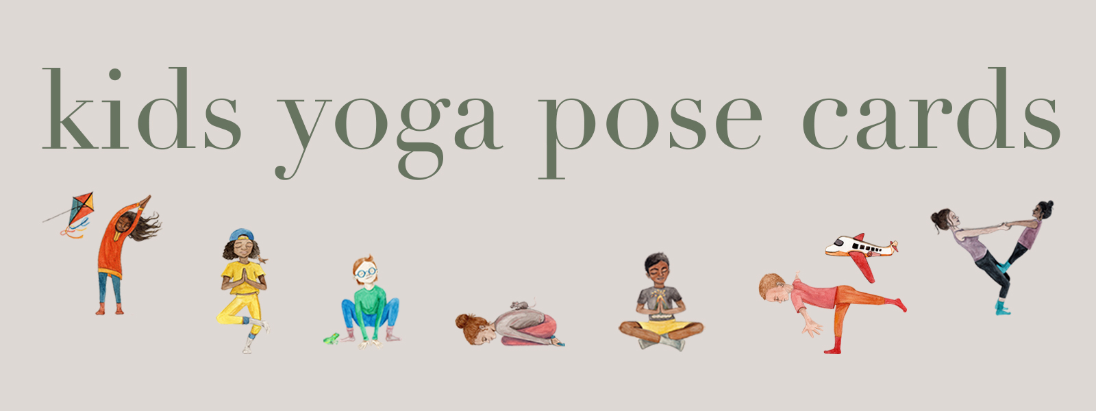 Kids Yoga Pose Deck