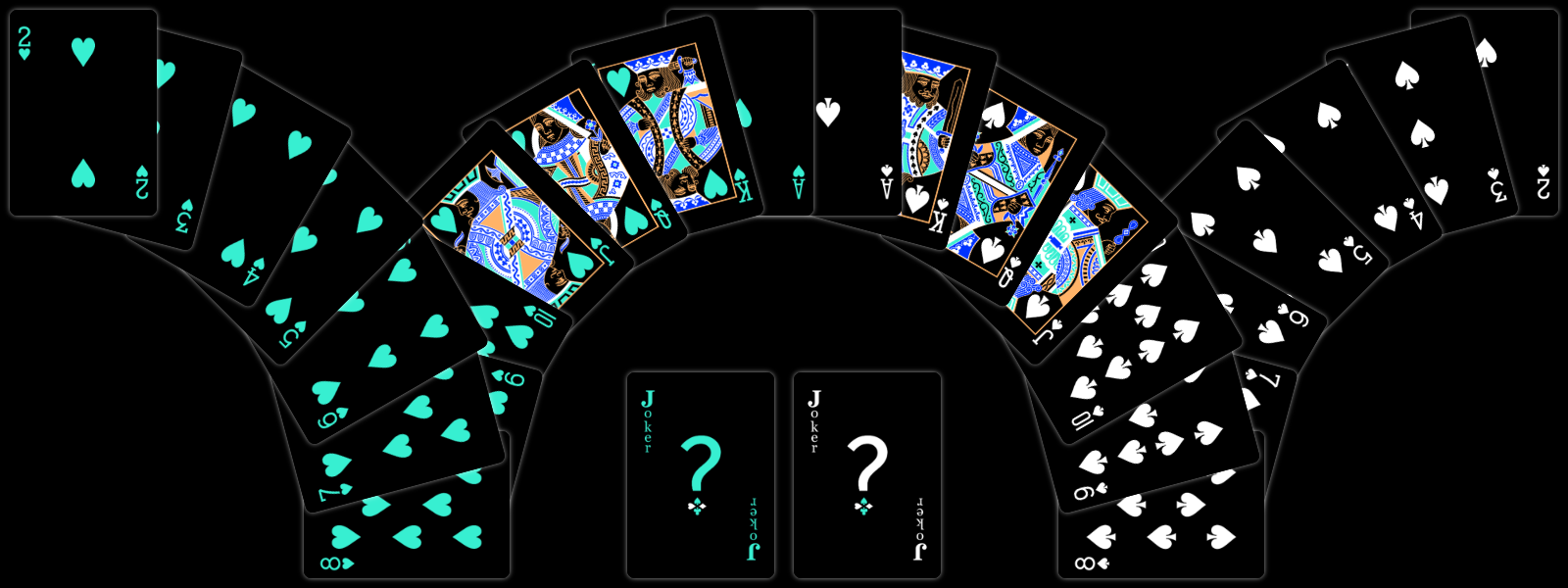 Inverted Deck Playing Cards