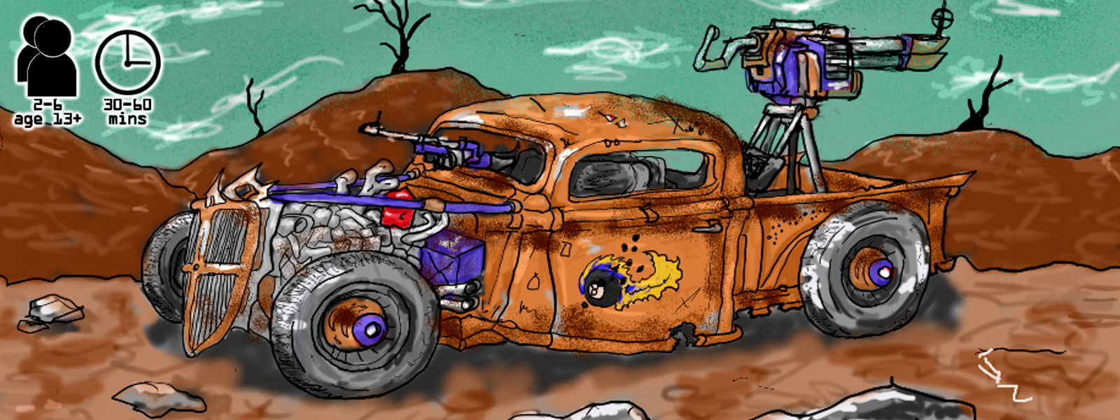 Death Derby: A Post-apocalyptic Card Game