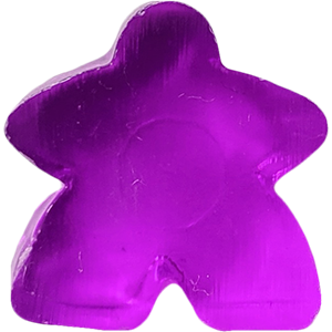 Meeple, Thick, Purple