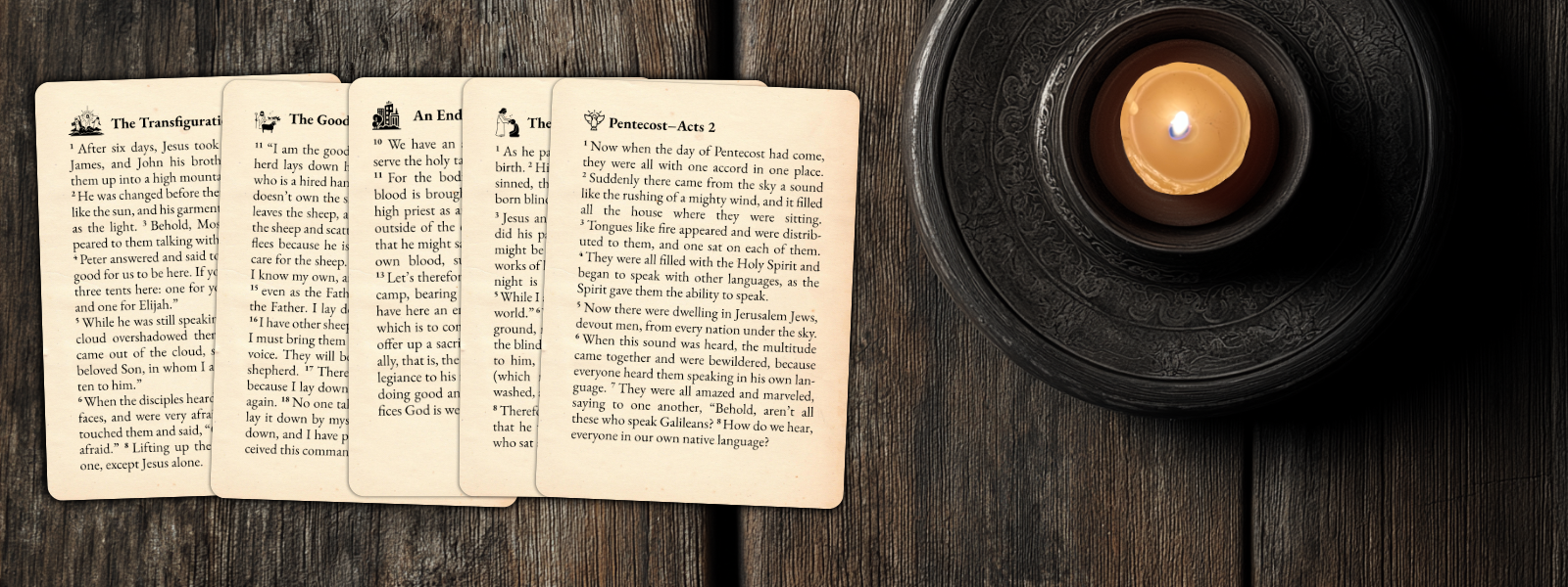 Lectio Divina Cards-New Testament