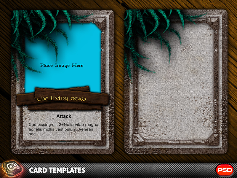 AQ Collectable Card, Mythos 5 PSD, Design by Quicky