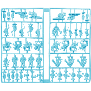 Sprue, Norse Myth, Lt Blue