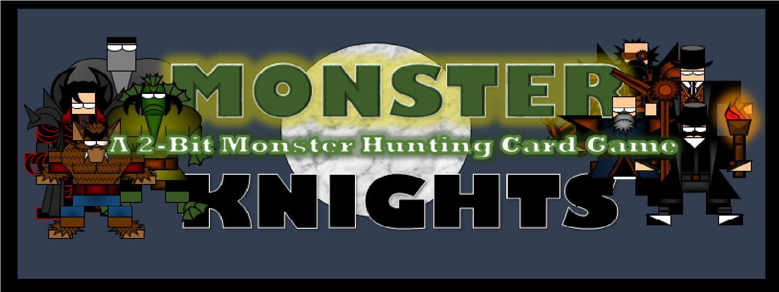Monster Knights: A 2-Bit Monster Hunting Card Game