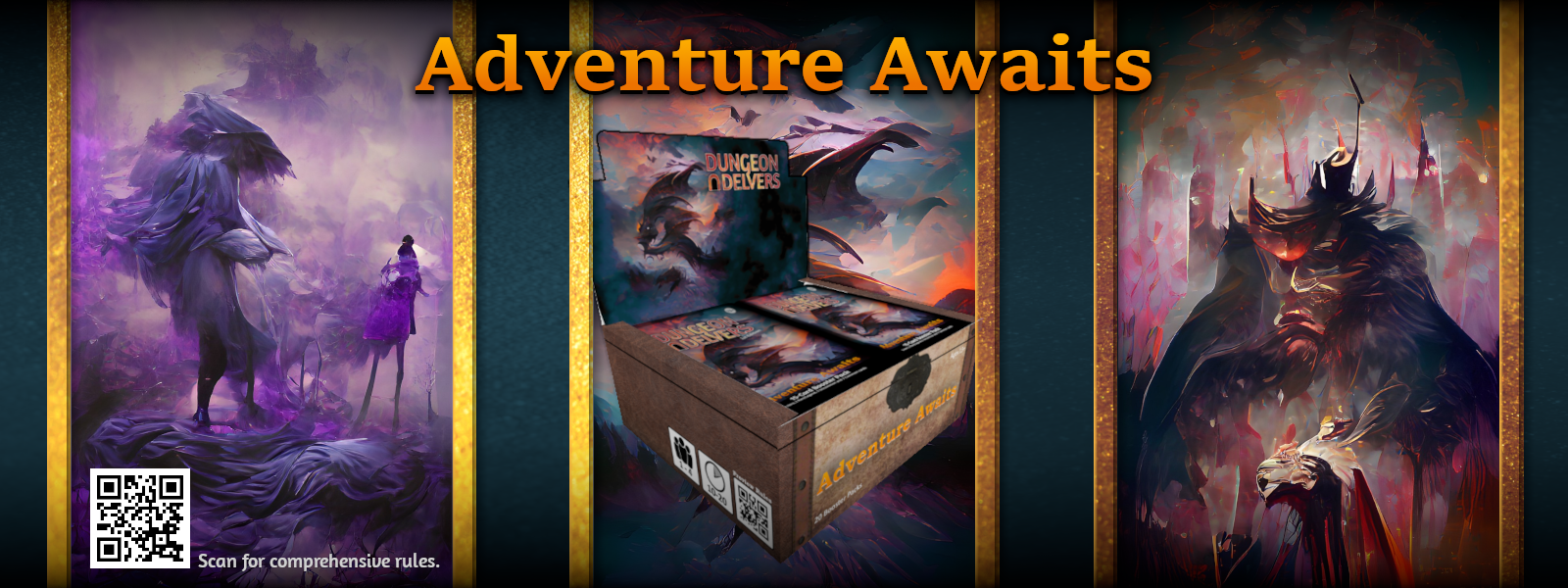 Dungeon Delvers - Adventure Awaits - Booster Box