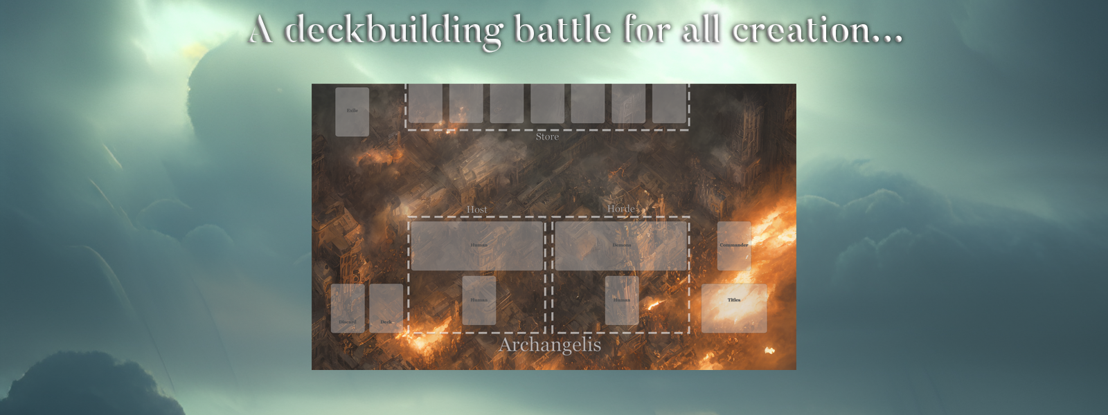 Archangelis Wasteland Playmat