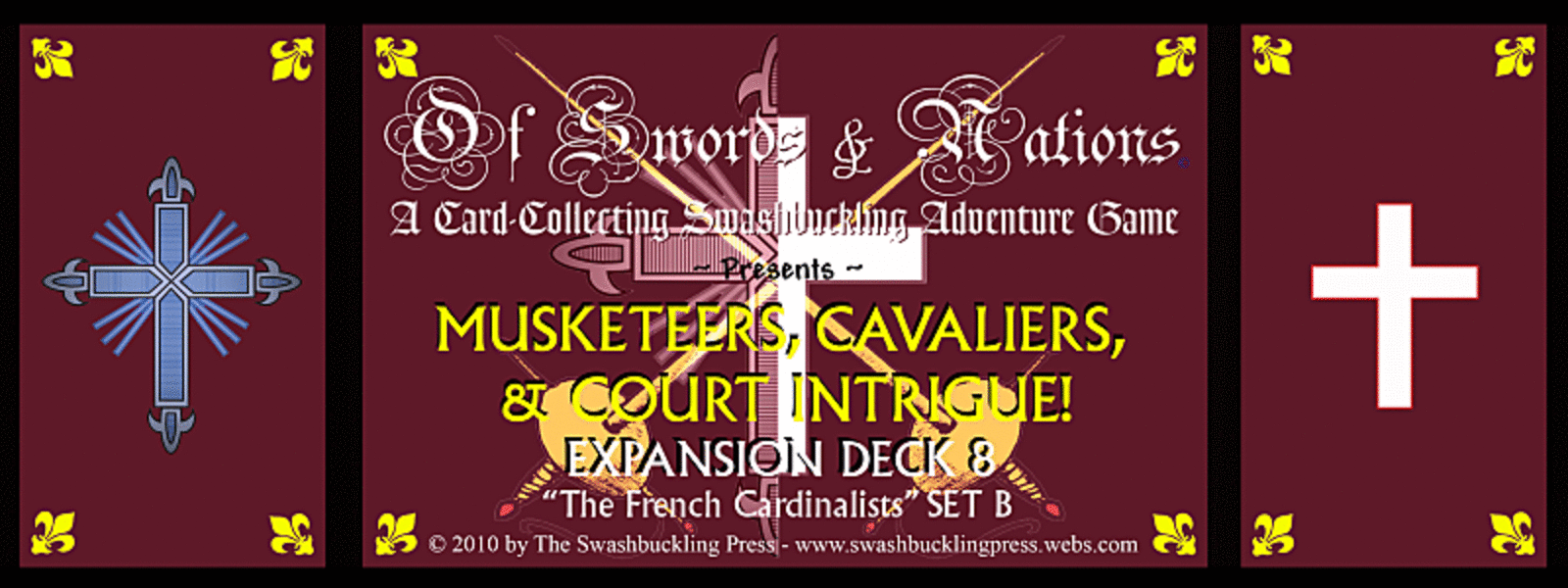 MUSKETEERS, CAVALIERS, & COURT INTRIGUE ~ EXPANSION DECK 8