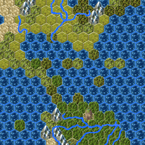 The Americas Hex Map