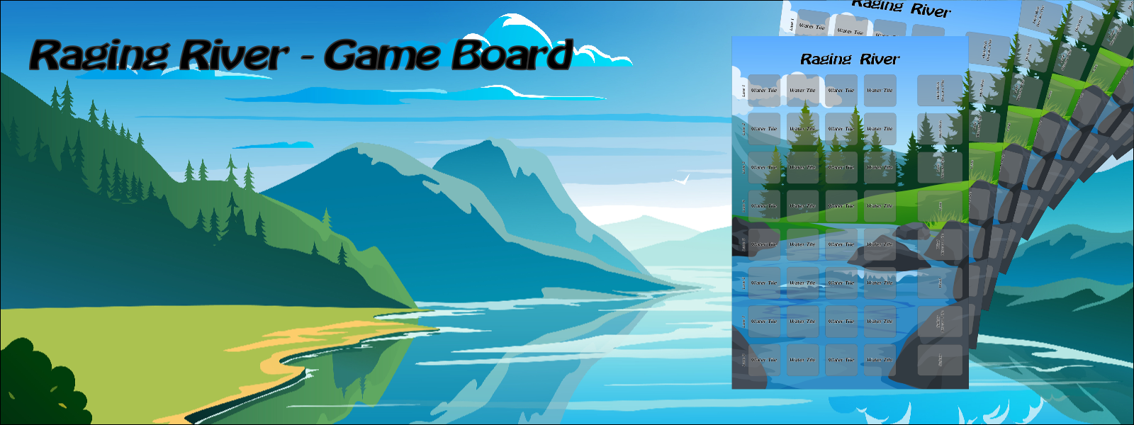 Raging River - Game Board