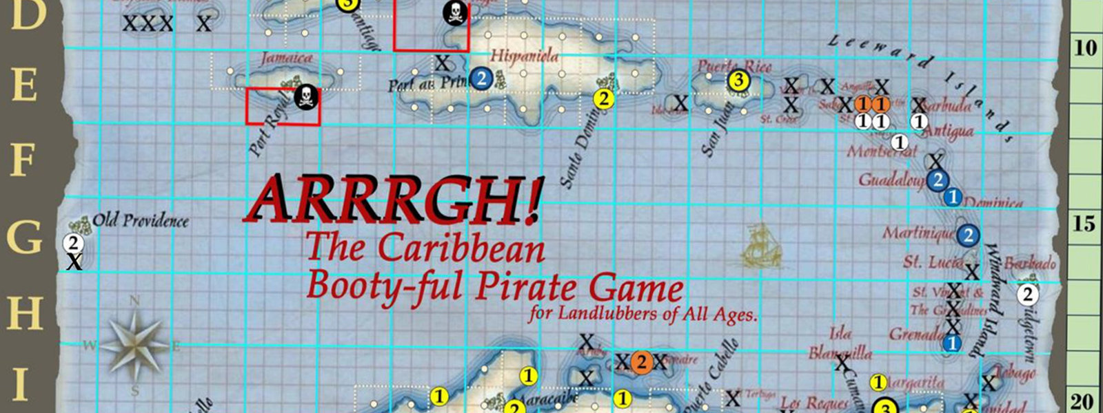 ARRRGH! The Caribbean Booty-ful Pirate Game