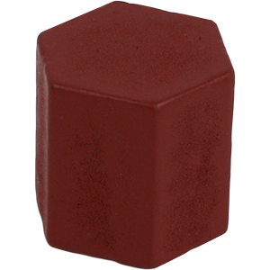 Hexbox, 20mm, Dark Red