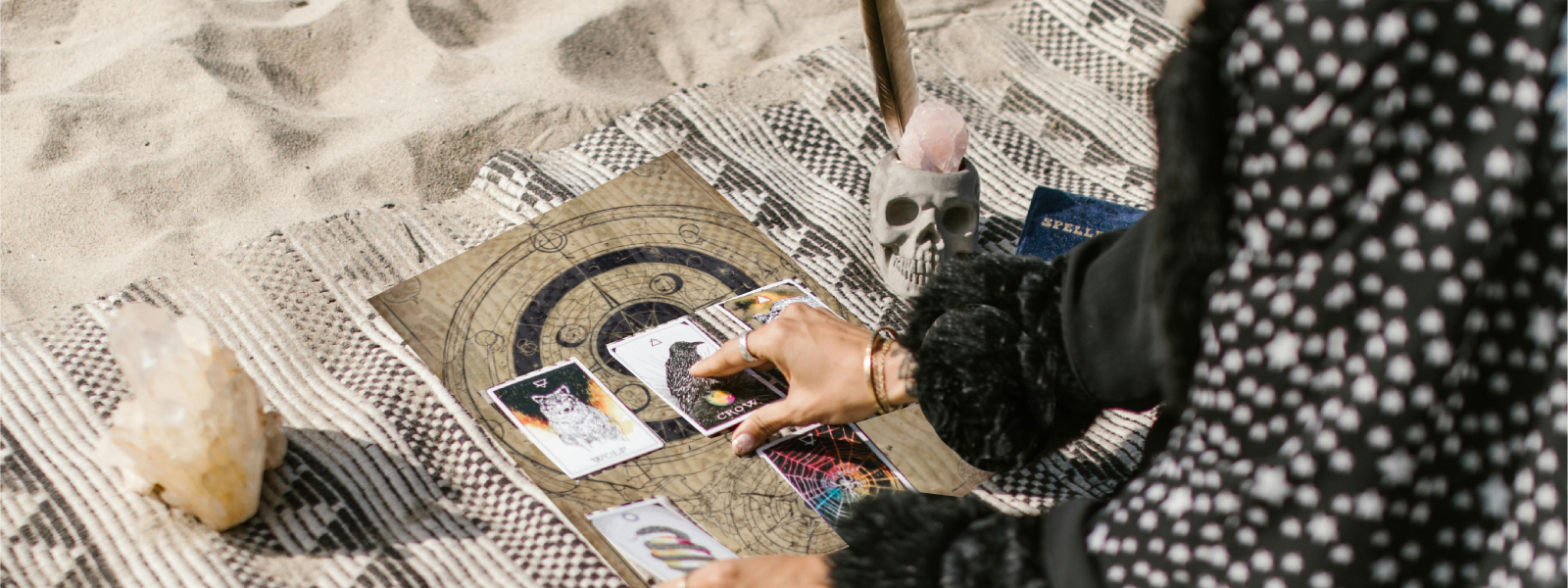 The Spirit Level Reading Mat (for Tarot & Oracle readings)