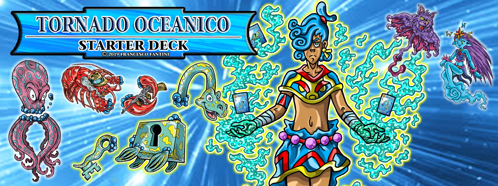 Elemental Puzzle TCG - Tornado Oceanico - Starter Deck